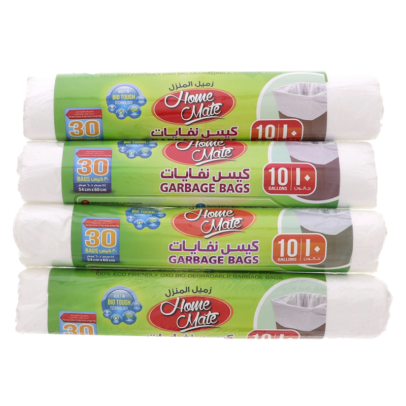 Home Mate Garbage Bags 4 x 30Pcs - My Office Supply